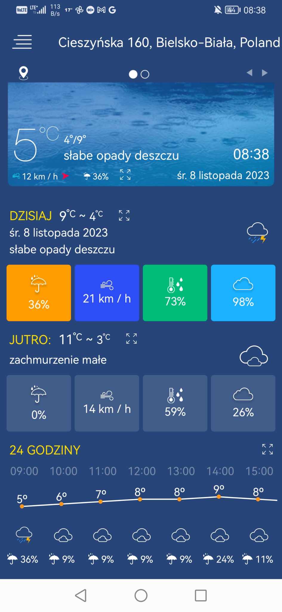 3 najlepsze aplikacje pogodowe. Nie będziesz mógł bez nich żyć