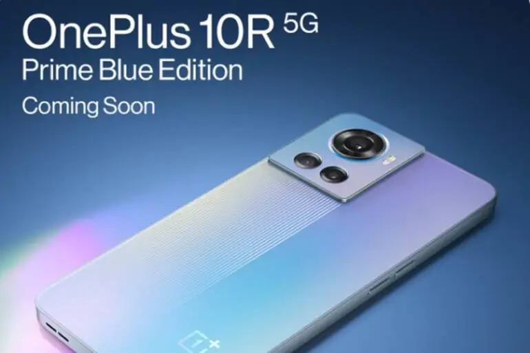 OnePlus 10R Prime Blue Edition wkrótce. Co ze specyfikacją? | Komórkomat.pl